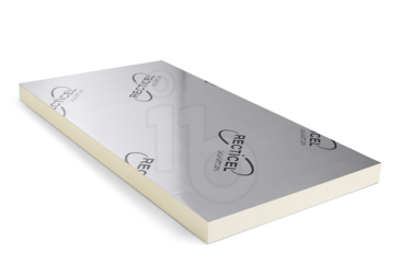 120mm x1200 x 600 Eurothane Silver platdak (4 st/pak=2.88m2)RD5,45 PIR ...