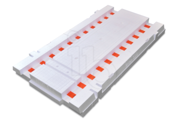 Fundering bekisting bodem Isobouw eps 35cm 120cm | IB.NL