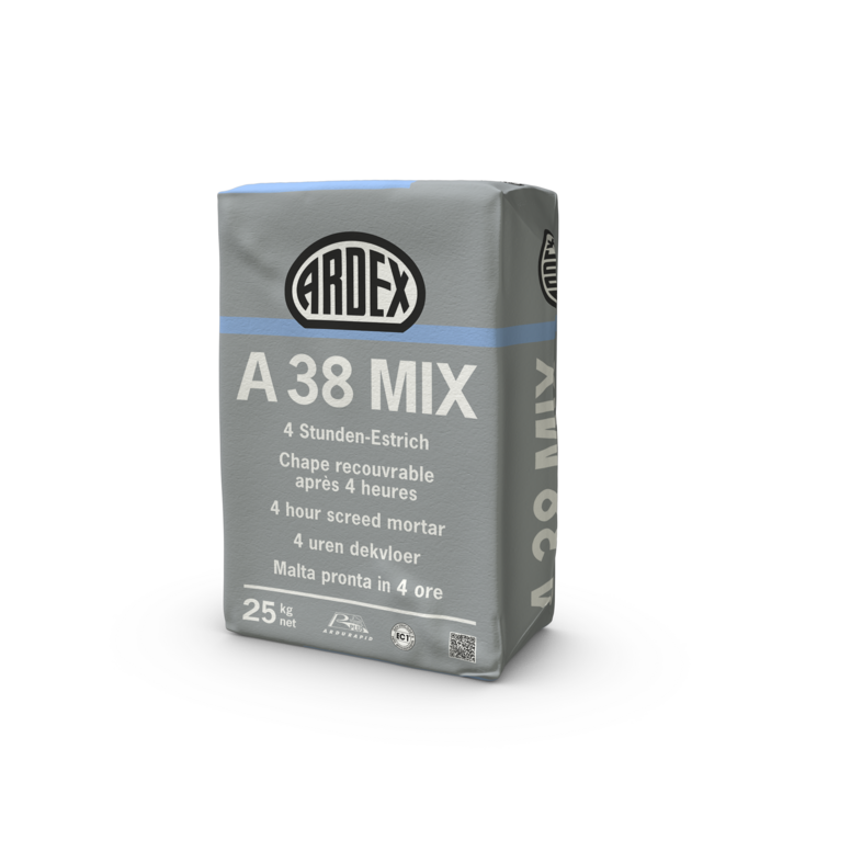 Ardex A38 MIX Snelmortel 4 uur zak 25 kg | IB.NL