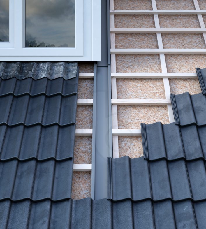 Heering Verholen goot 120mm grijs L= 6000 mm | IB.NL