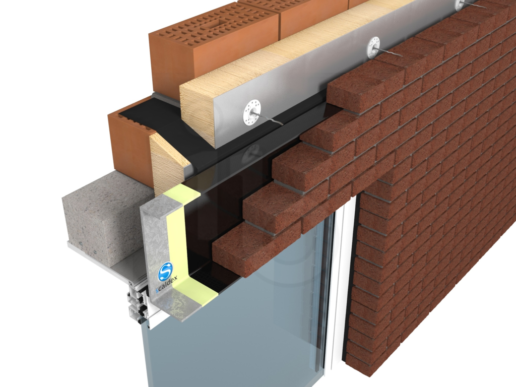 Scaldex latei PG-252/6 thermisch verzinkt, 120mµ zwart 91x252x6 L=4500 ...