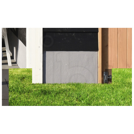 Woodvision Trasraam A stucwerk grijs 178,5x34 cm | IB.NL